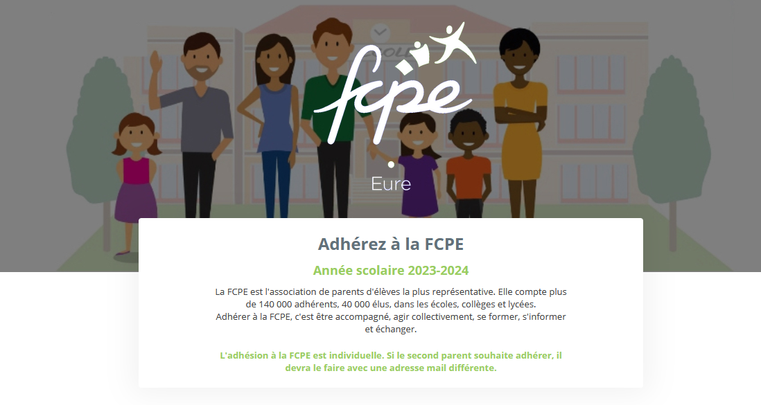 Adhérez à la FCPE | FCPE